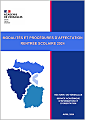 Affelnet-lycée : documents et procédures | Académie de Versailles
