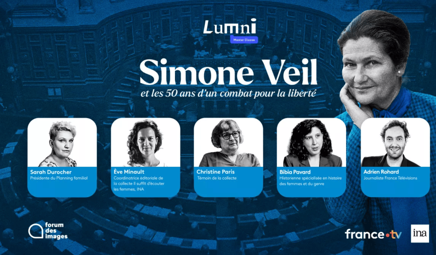 Master classe : "Simone Veil et les 50 ans d'un combat pour la liberté ...