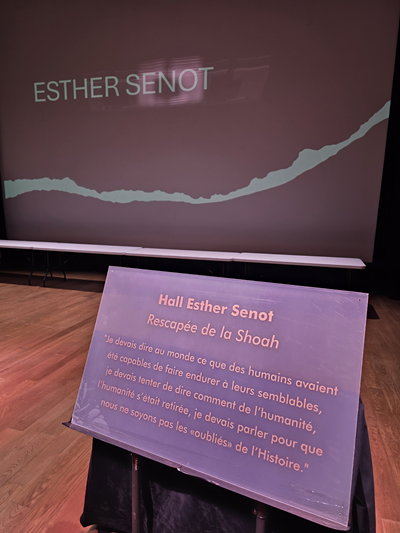 Inauguration de la plaque commémorative Esther Senot au lycée Jules ...